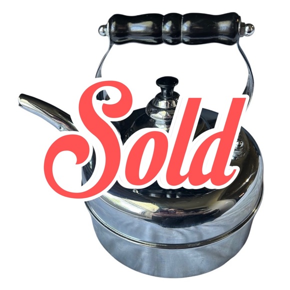 Simplex | Kitchen | Vintage Simplex Solid Copper Whistling Tea Kettle England Rare Patent Design ...